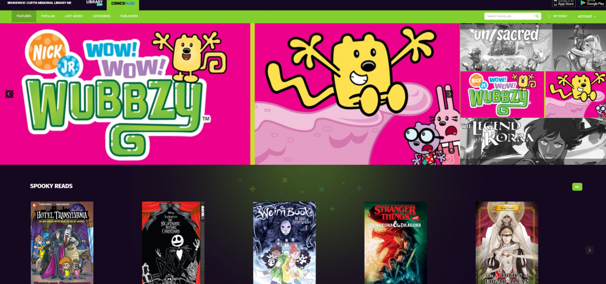 ComicsPlus: Digital Comic Books, Graphic Novels, and Manga – Curtis ...